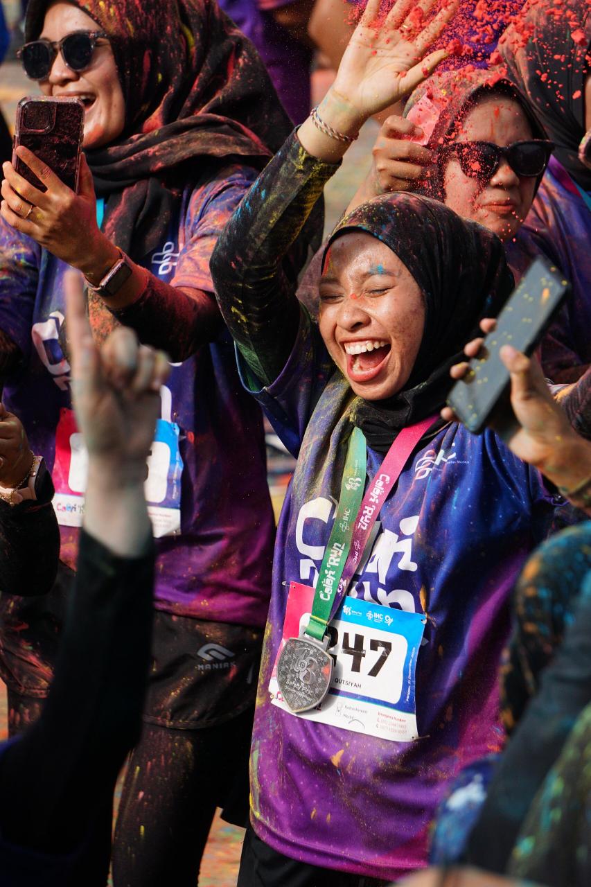 Puncak HUT IHC PT Nusantara Sebelas Medika Dimeriahkan Color Run 400 ...